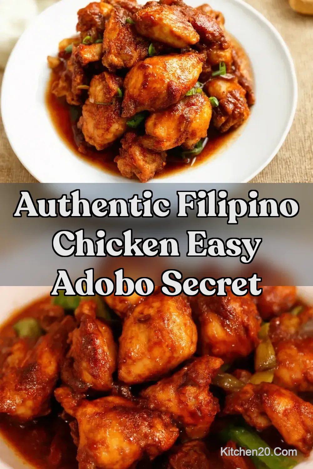Adobo Chicken My Filipino Chicken Recipe Easy - Kitchen20