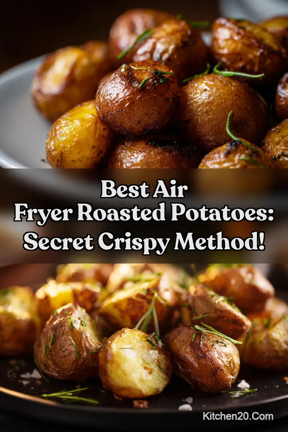 Golden Air Fryer Roasted Potatoes: Proper Pub Grub!