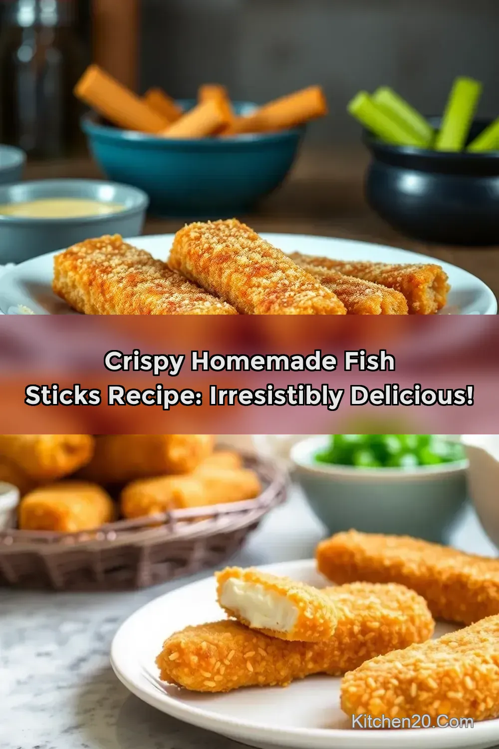 Crispy Homemade Fish Sticks Recipe: A Healthier Take On A…