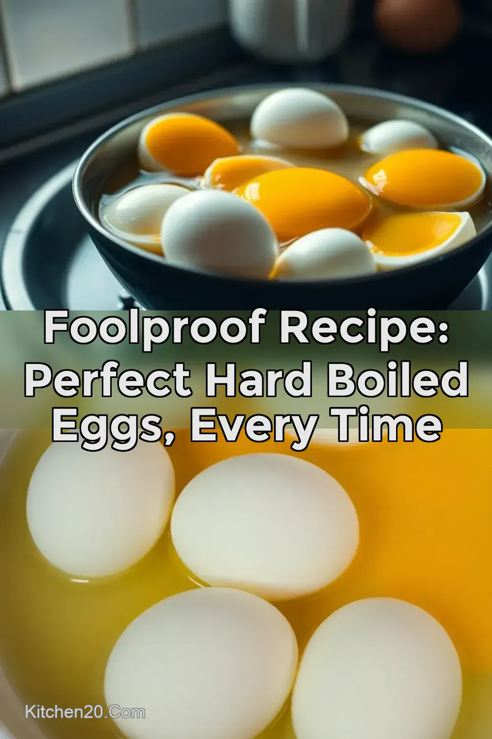 Easy Perfect how to hard boil eggs - No Green Yolk!