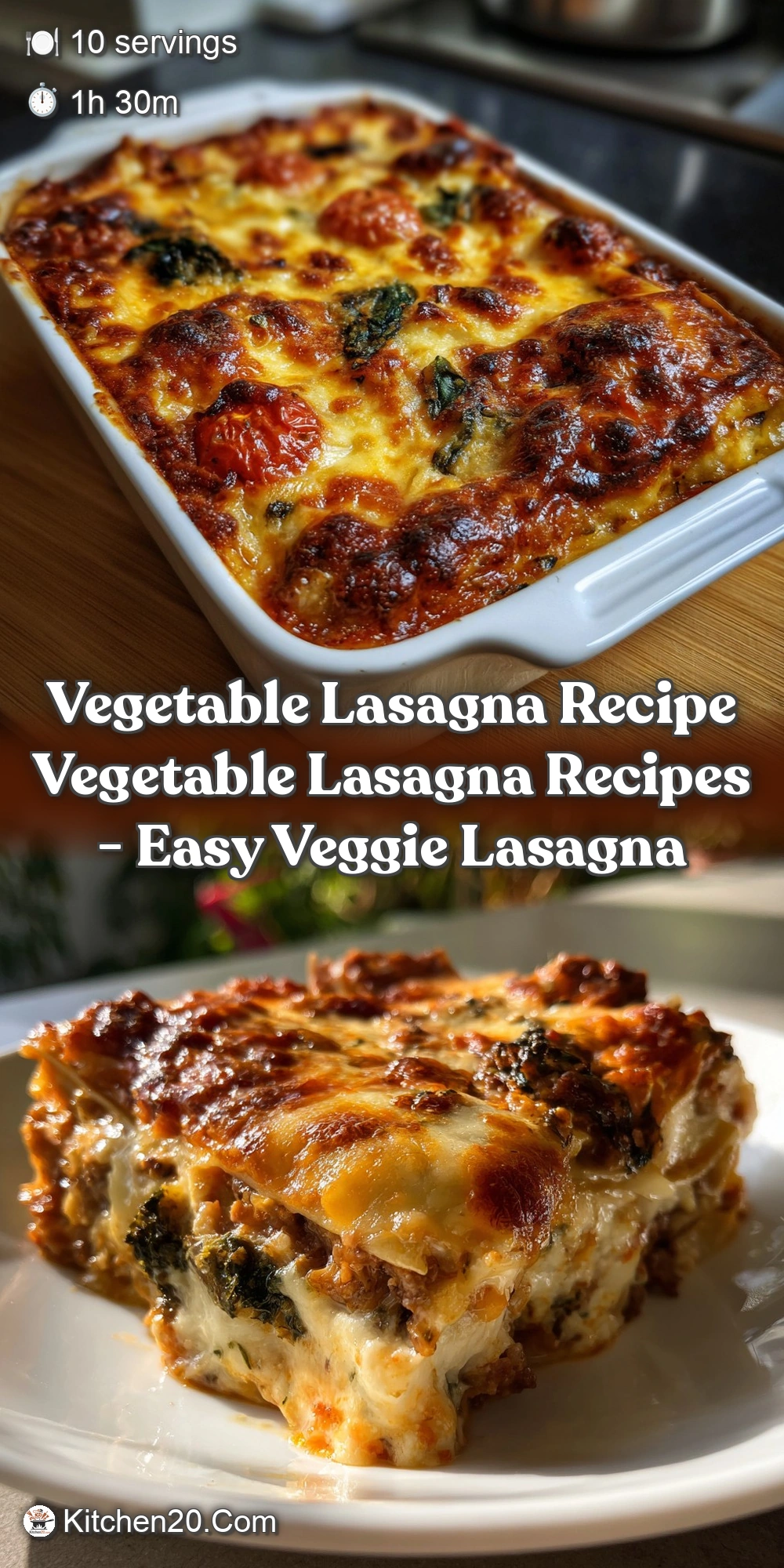 Vegetable Lasagna Recipe Vegetable Lasagna Recipes: Master…