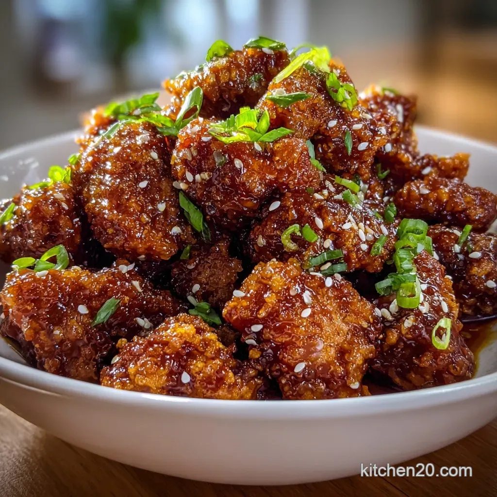 General Tsos Chicken Recipe: Crispy Baked in 30 Minutes