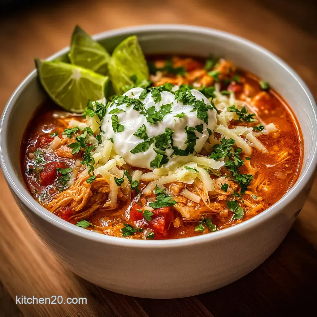 Slow Cooker Buffalo Chicken Chili: Creamy & Delicious